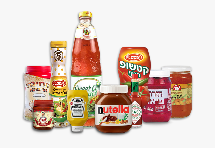 Condiments And Spreads, Like Tahini Paste, Thousand - Bottle, HD Png ...