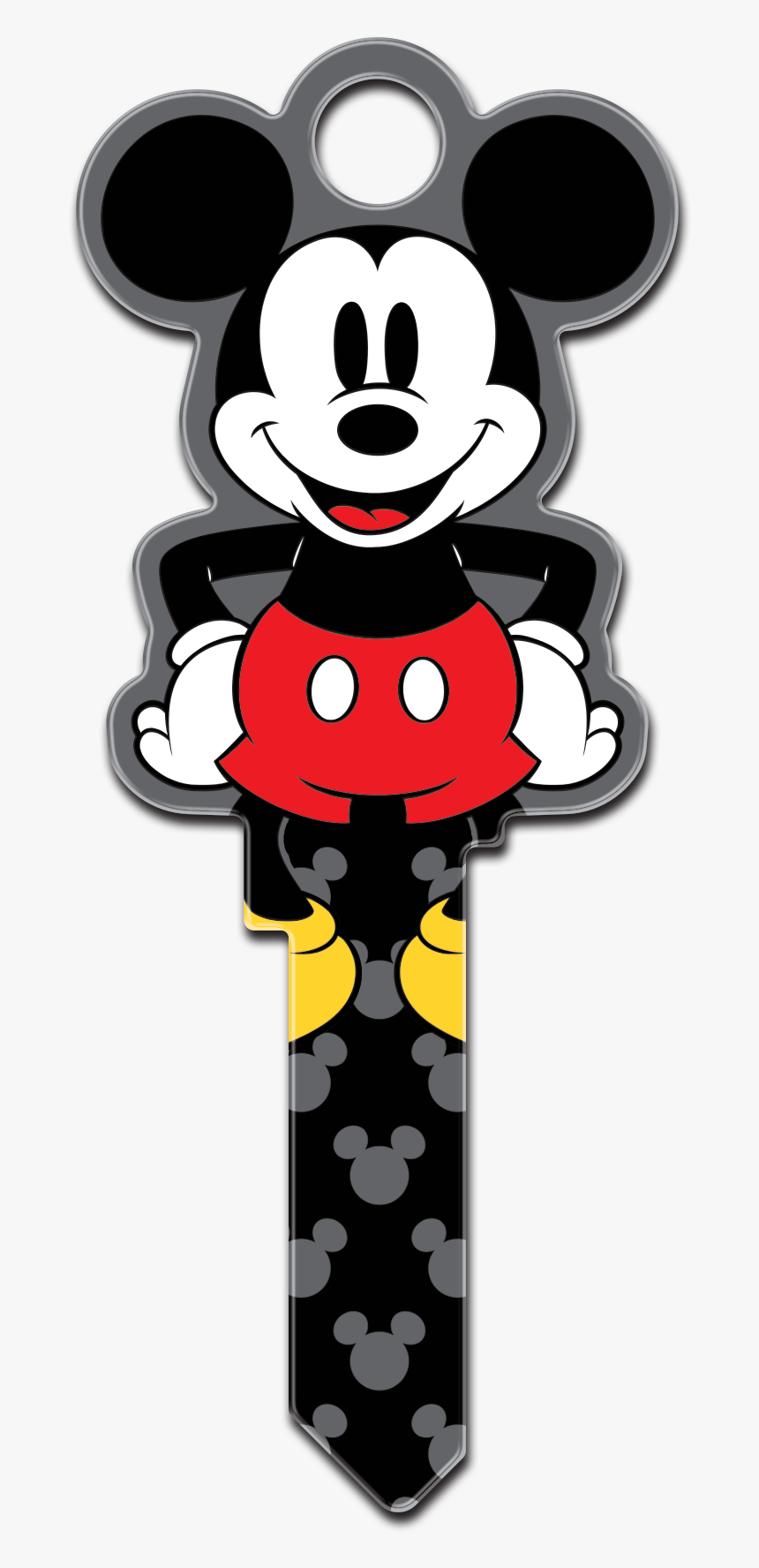 Disney Mickey Mouse Shape Licensed Painted House Key - Mickey Mouse Key ...