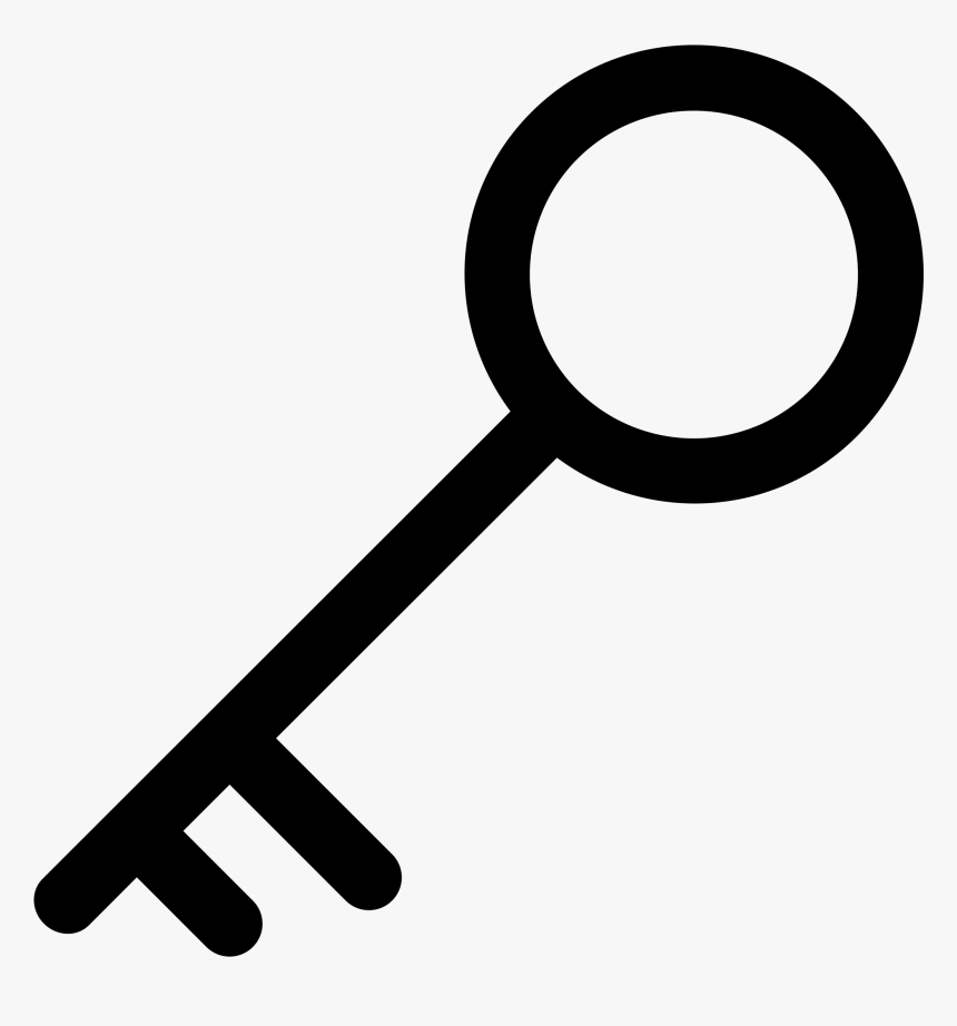 Key Vector Icon Png - Thin Key Png, Transparent Png , Transparent Png ...