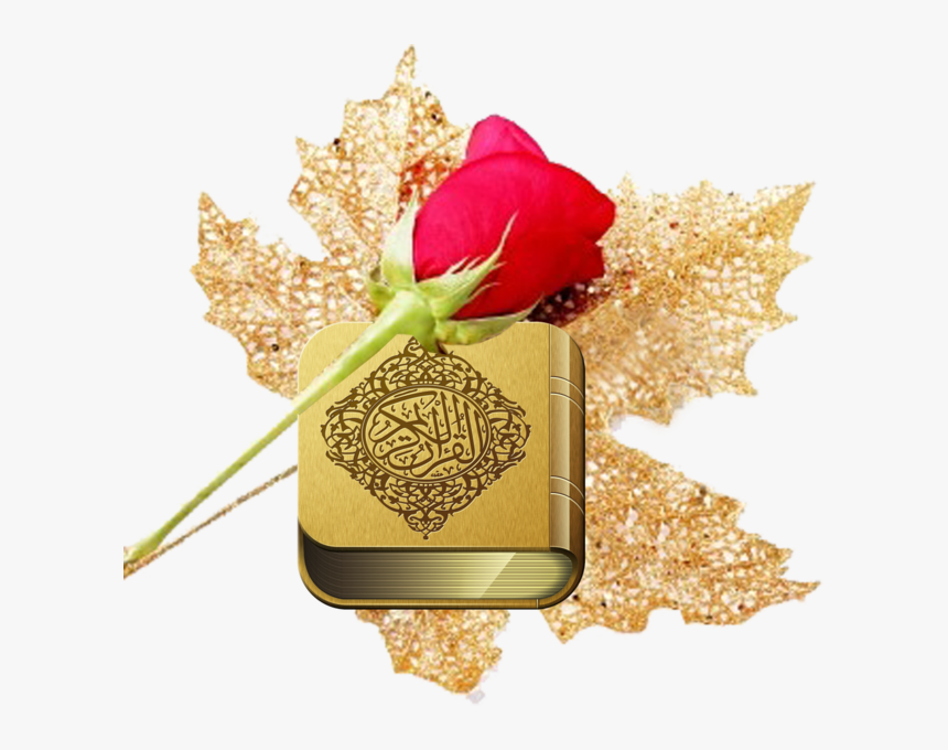 Quran With Rose, HD Png Download , Transparent Png Image - PNGitem