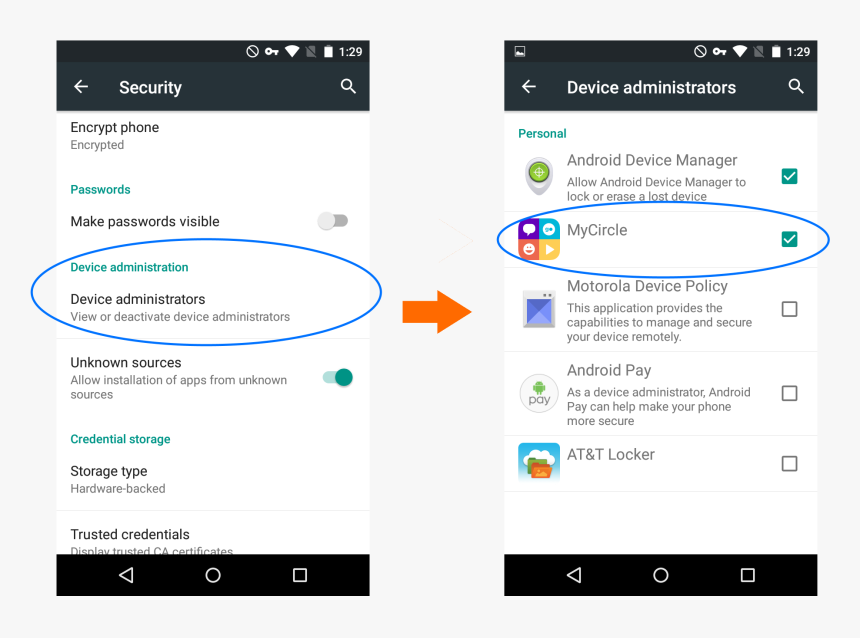 The Key Icon - Profile And Device Management Android, HD Png Download ...