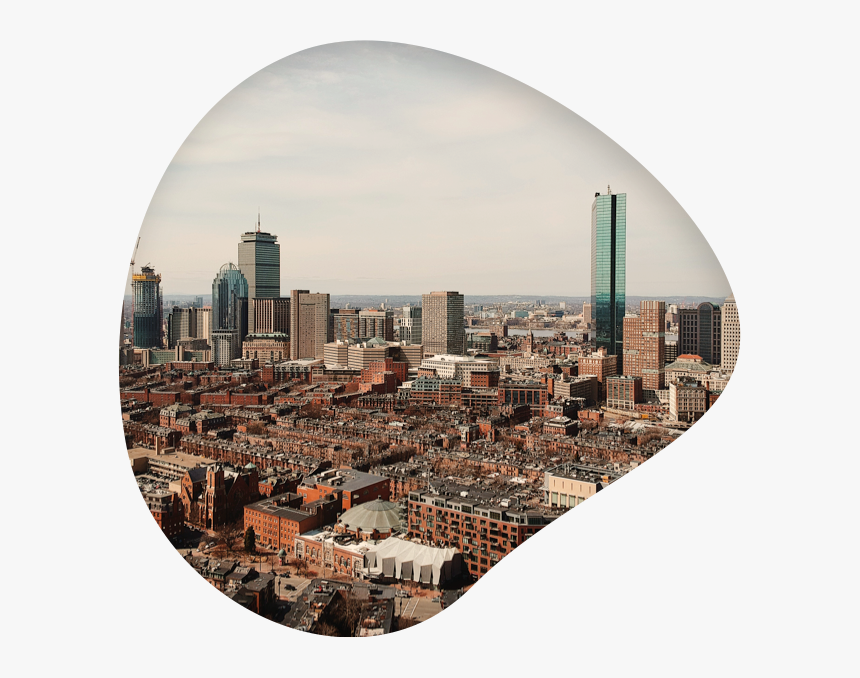Transparent Boston Skyline Png - Urban Area, Png Download , Transparent ...