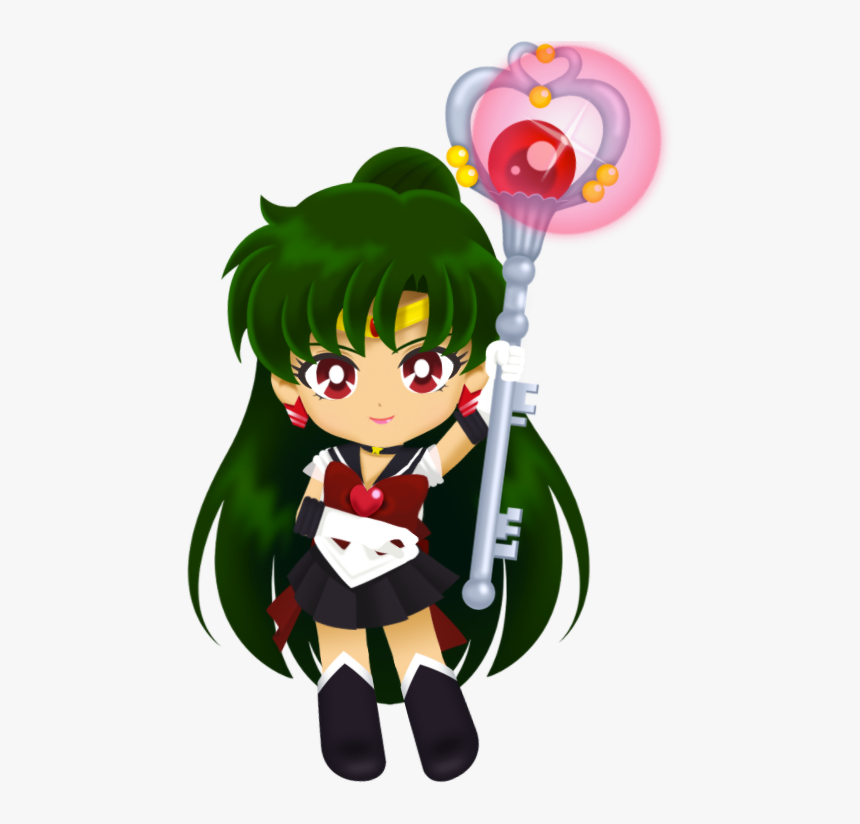 Sailor Pluto Png Download - Sailor Moon Drops Sailor Pluto, Transparent Png , Transparent Png ...