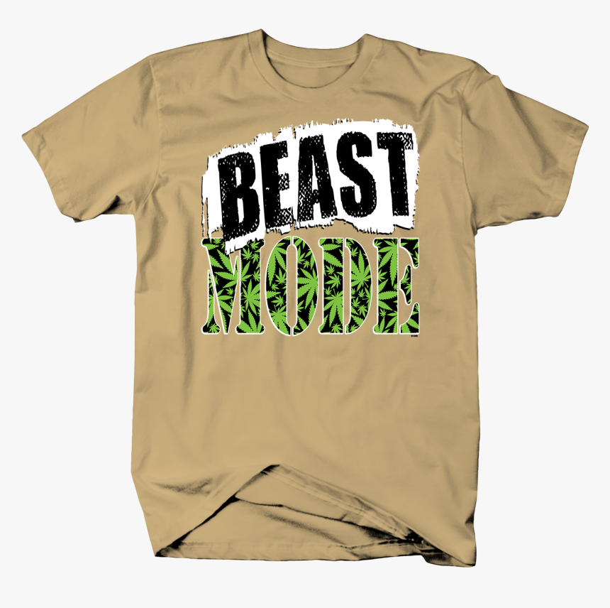 Beast Mode Smoke Marijuana Weed 420 Blaze It High Joint - T-shirt, HD ...