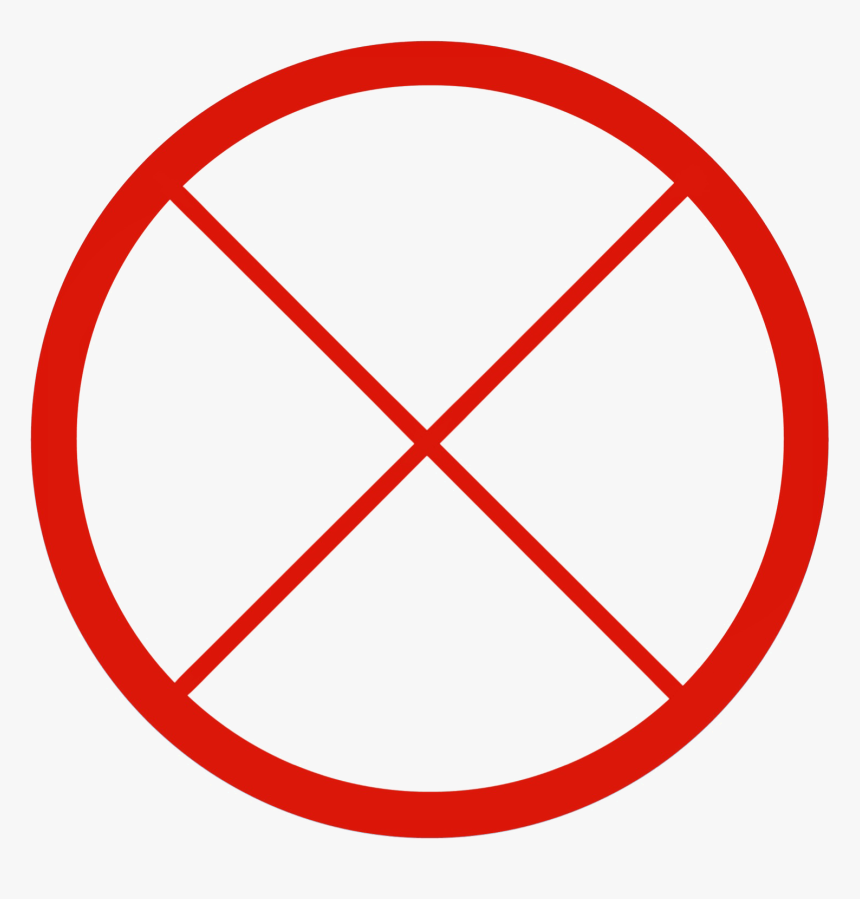 Cancel Sign Transparent - Bicycle With Basket Silhouette, HD Png ...