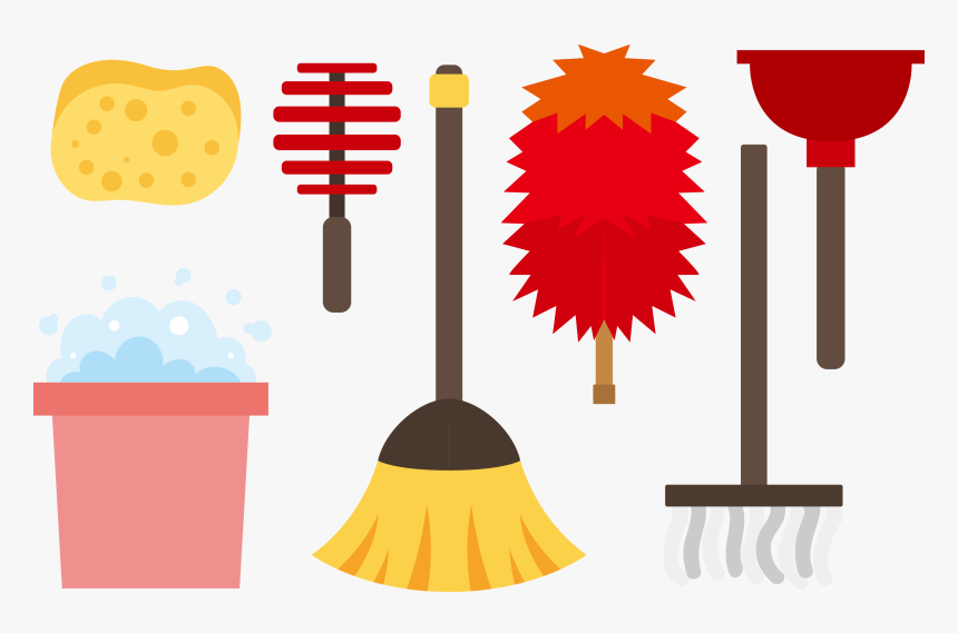 Feather Duster Cleaning Mop Clip Art - Duster Clipart, HD Png Download ...