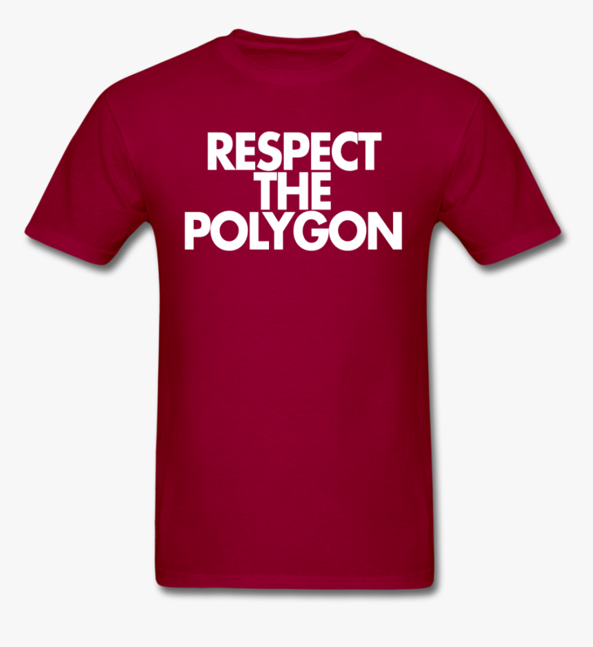 Respect The Polygon Unisex Tee - T-shirt, HD Png Download , Transparent ...
