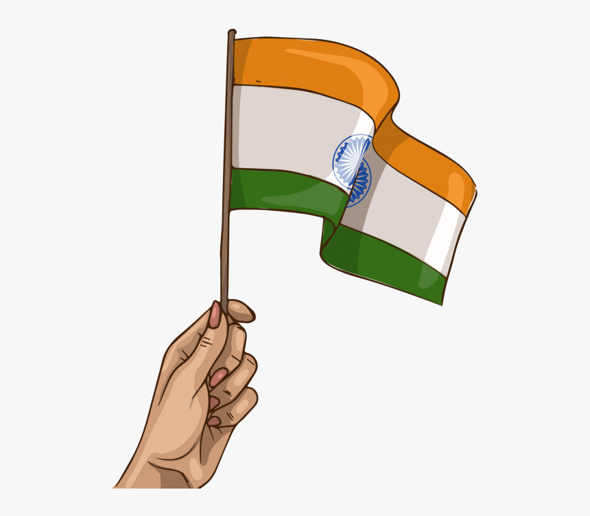 Flag In Hand Png - Flag With Hand Png, Transparent Png , Transparent ...