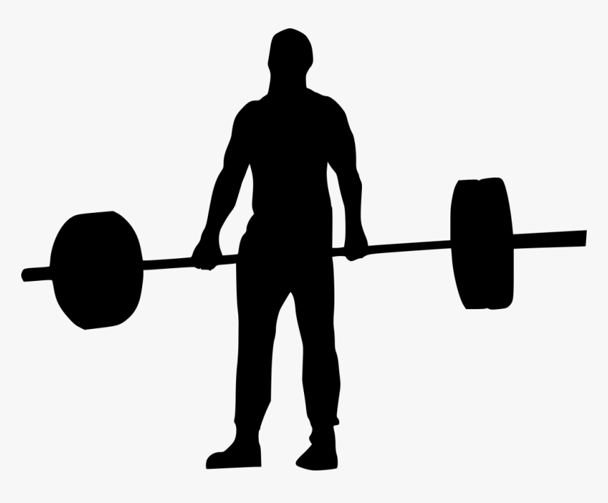Weightlifter Silhouette At Getdrawings - Powerlifting Png, Transparent ...