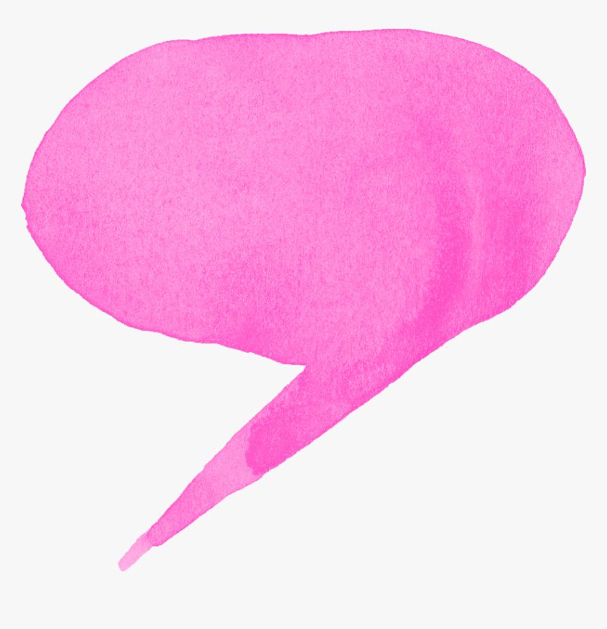 Transparent Pink Bubbles Png - Transparent Speech Bubble Colorful, Png ...