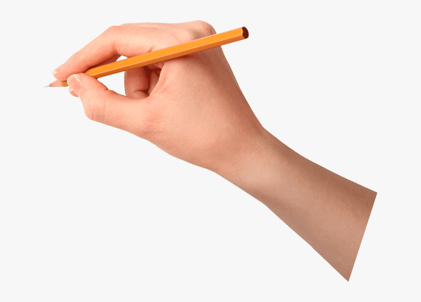 Hand With Pen Our Company Brio - Hand With Marker Png, Transparent Png ...