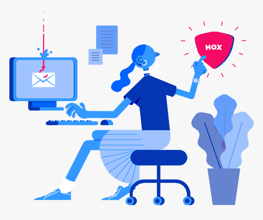 Hoxhunt Automated Cyber Security Training, HD Png Download ...