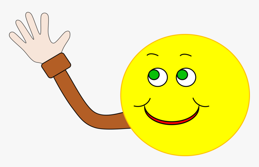 Transparent Wave Clip Art - Clip Art Hand Waving, HD Png Download ...