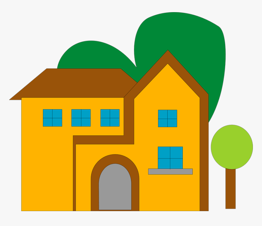 Short Building Clipart