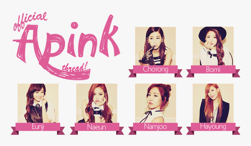 All - About - Apink - Apink Members With Names, HD Png Download , Transparent Png Image - PNGitem