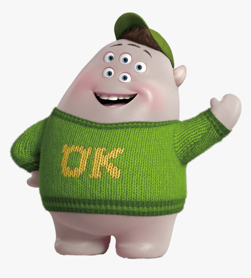 Transparent Monsters Inc Png - Squishy Guy From Monsters University ...