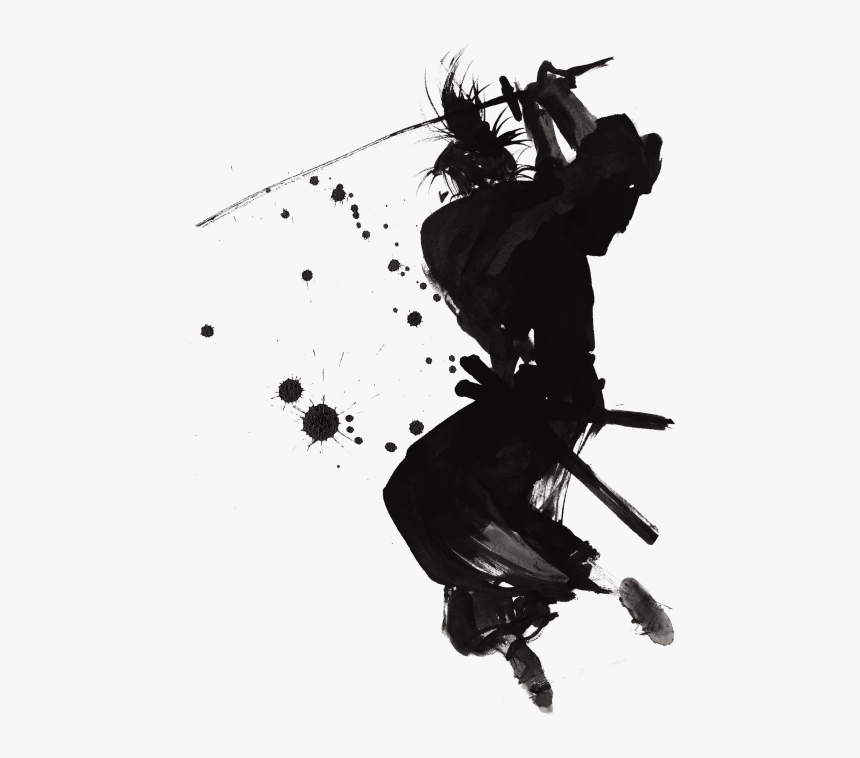 Art Japanese Samurai, HD Png Download , Transparent Png Image - PNGitem