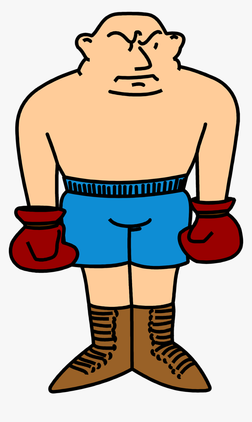 Boxer Clipart No Background - Boxer Person Clipart Transparent ...