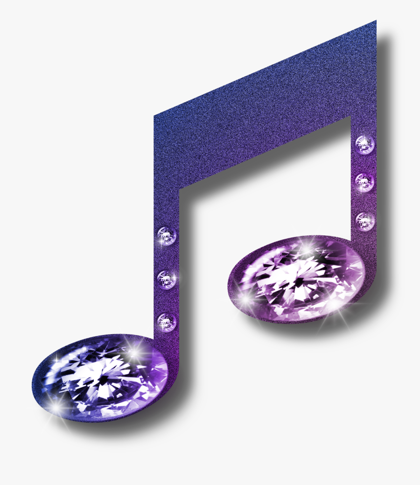 Purple Music Note Clip Art