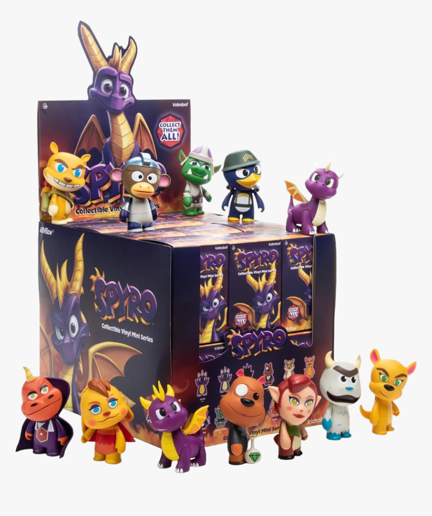 Kidrobot Spyro, HD Png Download , Transparent Png Image - PNGitem