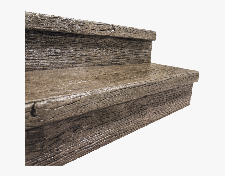 Creating Texture For The Front Of Steps Is Easy With - Concrete Wood ...