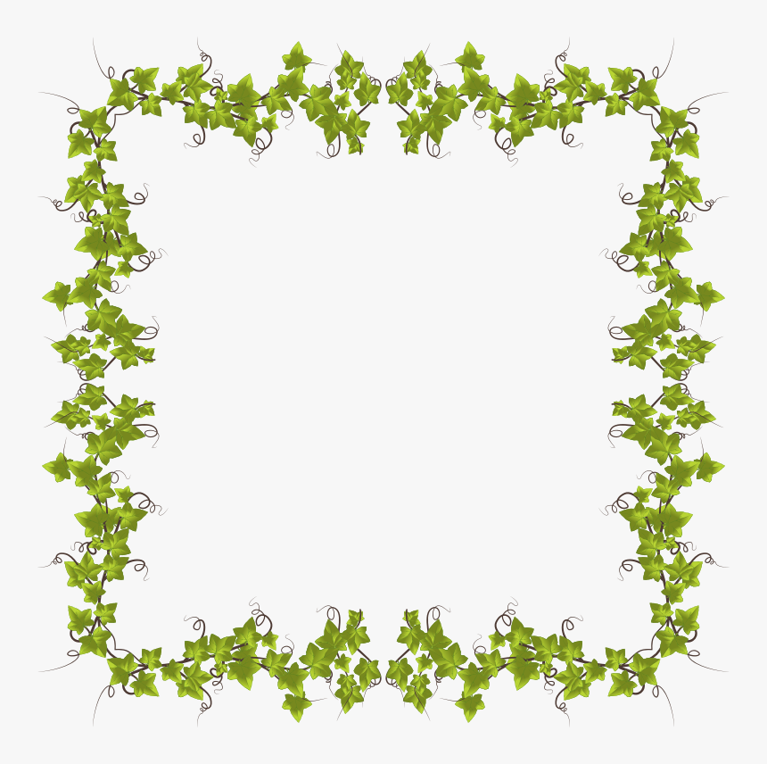 Transparent Ivy Png - Png Clipart Grape Frame, Png Download ...
