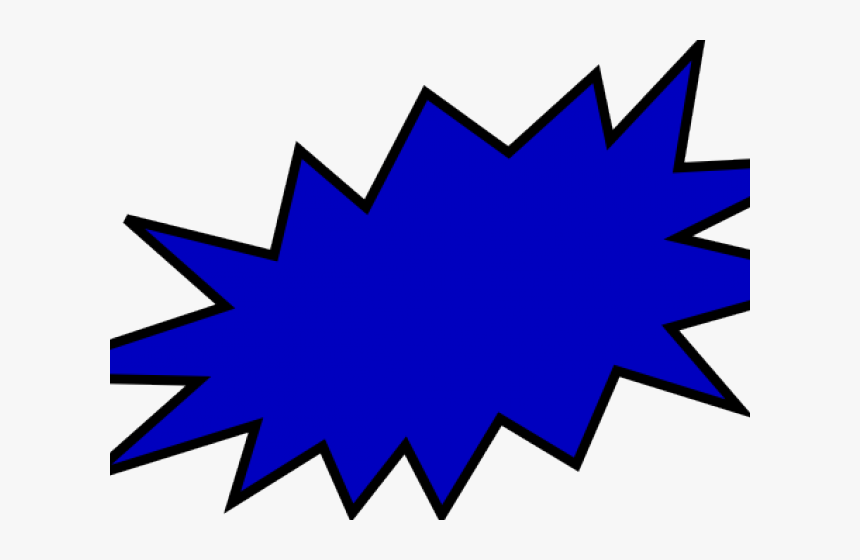 Blue Clipart Explosion , Png Download - Burst Icon Png, Transparent Png ...
