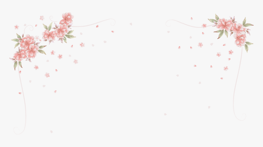 Transparent Floral Vector Png - Transparent Vector Border, Png Download ...