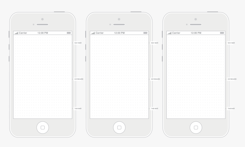 Printable Iphone 4 Templates - Iphone, HD Png Download , Transparent ...