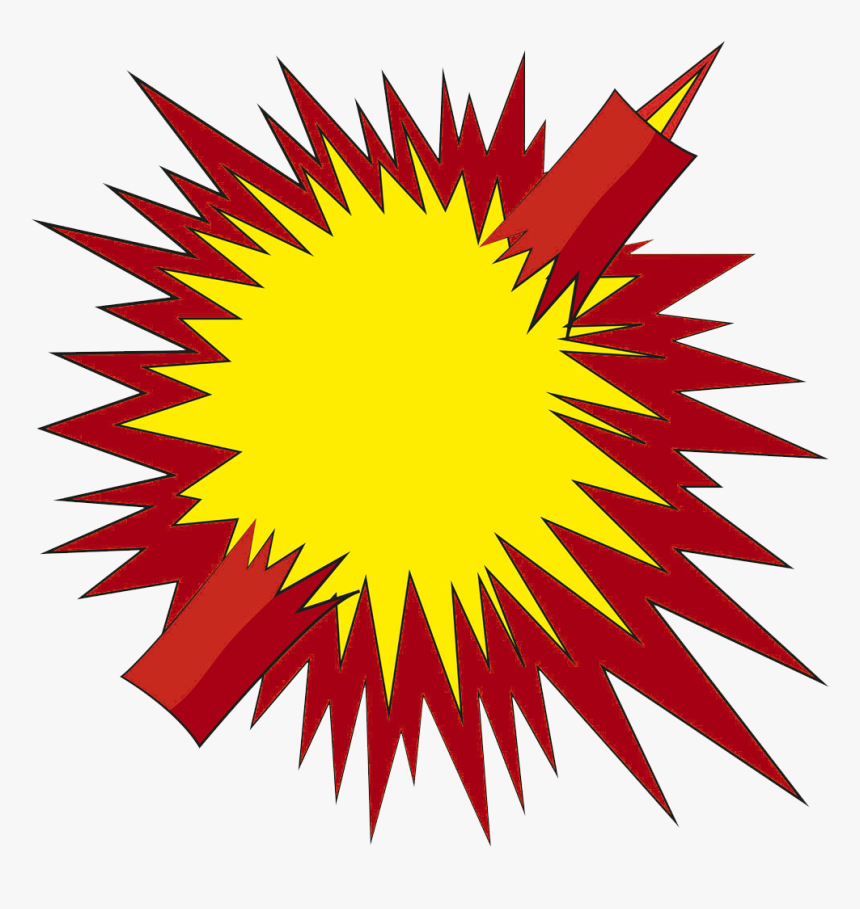 Explosion Cartoon Comics Comic Book - Comic Bomb Explosion Png ...