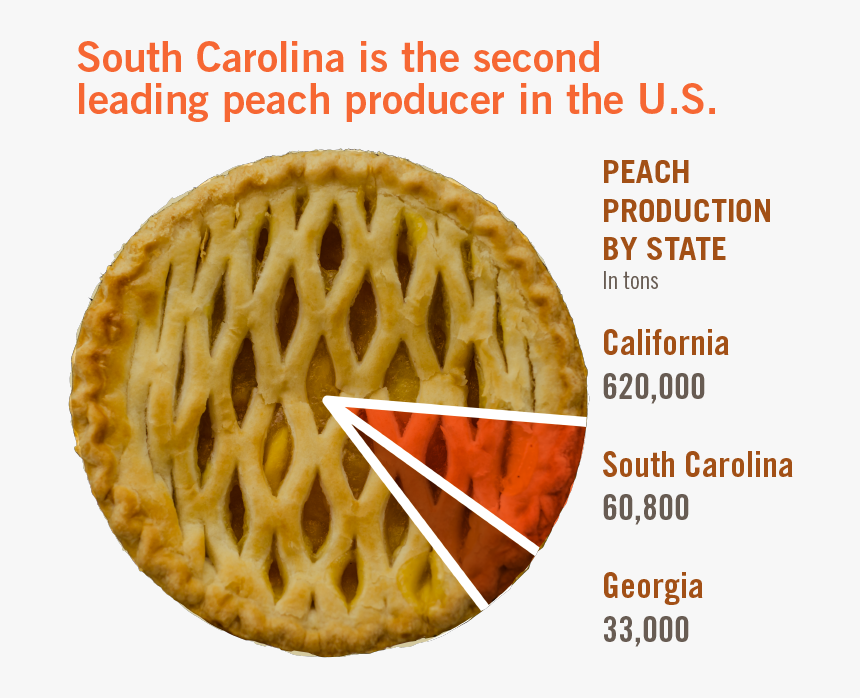 Peach Pie Chart - Apple Pie, HD Png Download , Transparent Png Image ...