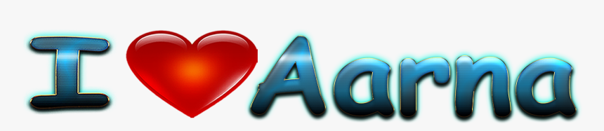 Aarna Love Name Heart Design Png - Heart, Transparent Png , Transparent ...