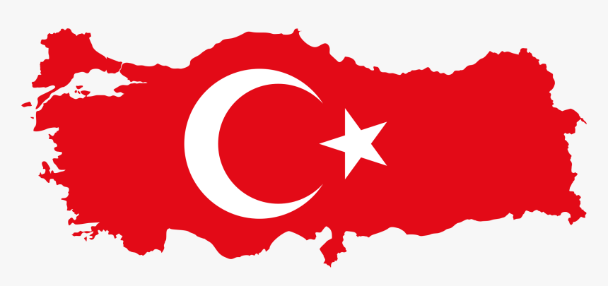Turkey Map Flag Clip Arts - Soviet Union Flag Country, HD Png Download ...