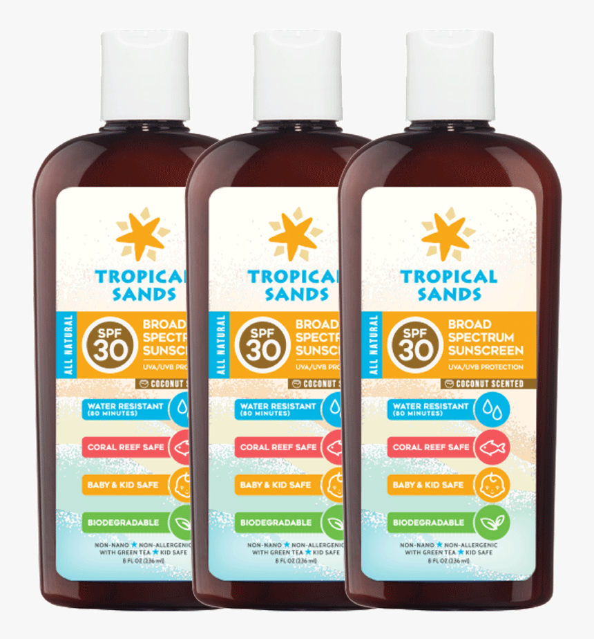 Transparent Sunscreen Png - Tropical Safe After Sun, Png Download ...