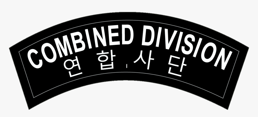 Us Army Combined Division Tab - 2id Combined Division Patch, HD Png ...