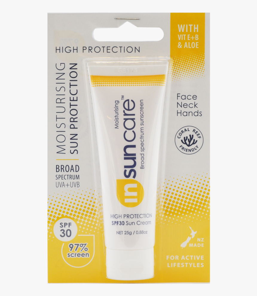 Insuncare Moisturising High Protection Sunscreen Spf - Cosmetics, HD ...