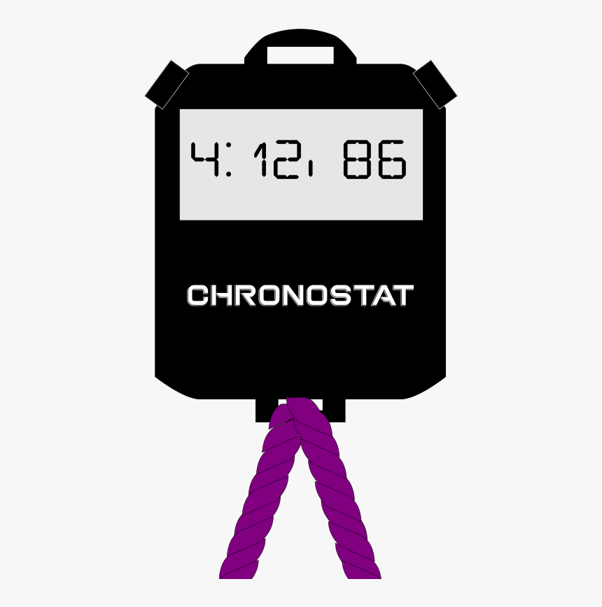 Digital Stopwatch - Illustration, HD Png Download , Transparent Png ...