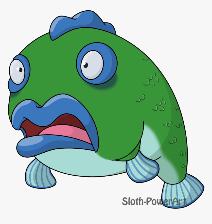 Scared Fish Clipart