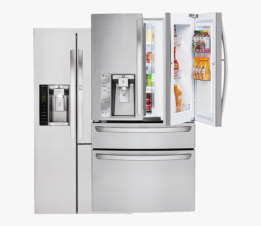 Transparent Refrigerator Smart Lg - Lg Lmxs30776s, HD Png Download ...