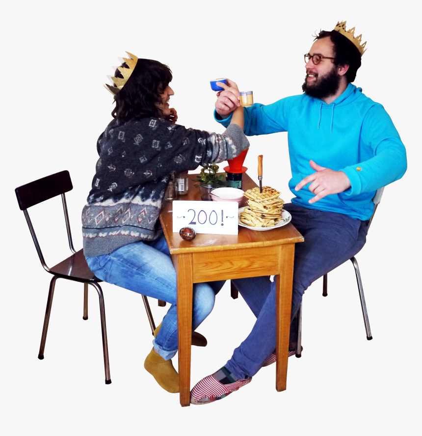 Cut Out People Eating, HD Png Download , Transparent Png Image - PNGitem