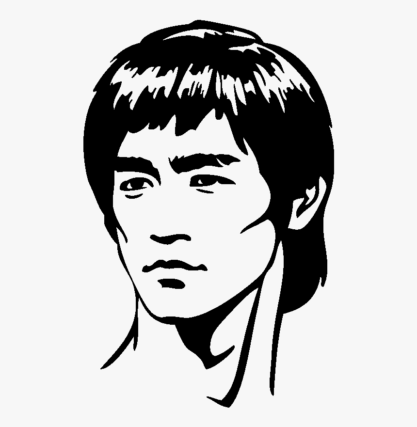 Bruce Lee Cartoon Drawing, HD Png Download , Transparent Png Image ...