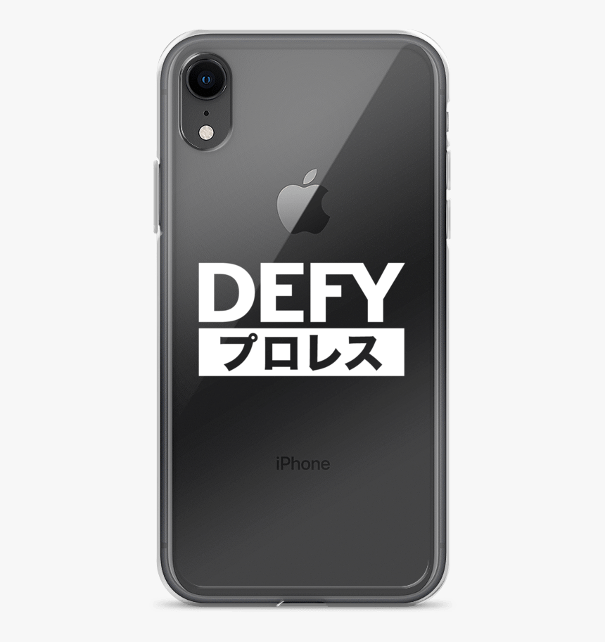 Defy Int Logo Mockup Case On Phone Default Black Iphone, HD Png ...
