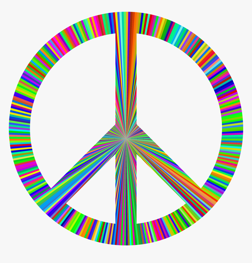 Transparent Yellow Sunburst Png - Simple Peace Symbol Tattoo, Png ...