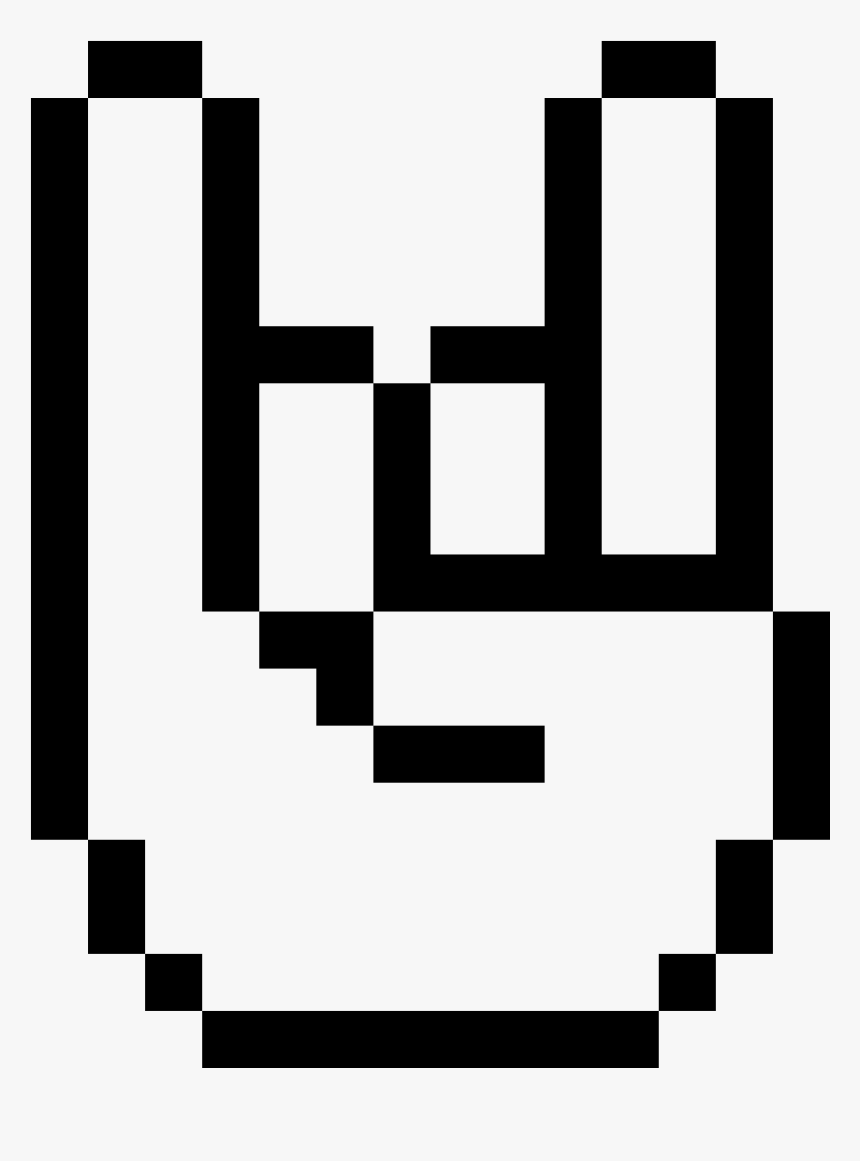 Minecraft Hand Pixel Art, HD Png Download , Transparent Png Image - PNGitem