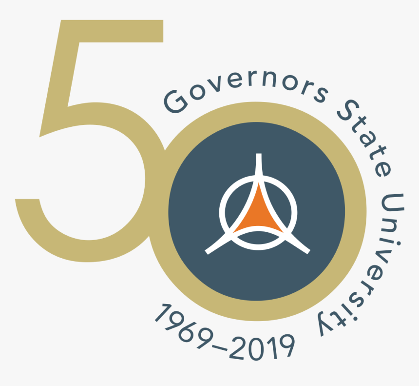 Governors State University 50th Anniversary Logo, HD Png Download ...