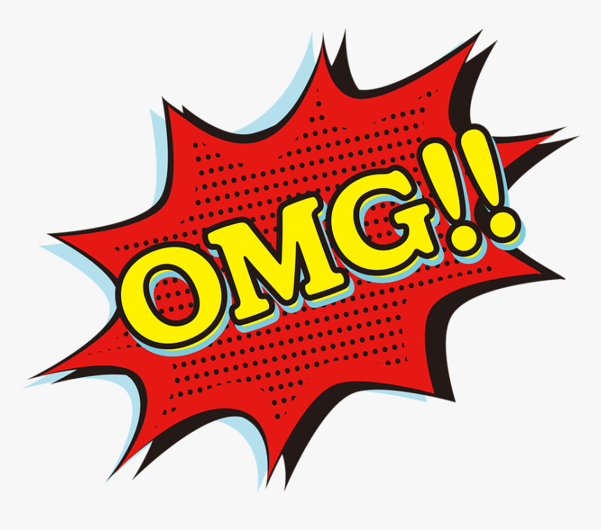 Message, Sticker, Notes, Cartoon, Omg, Surprise - Illustration, HD Png ...