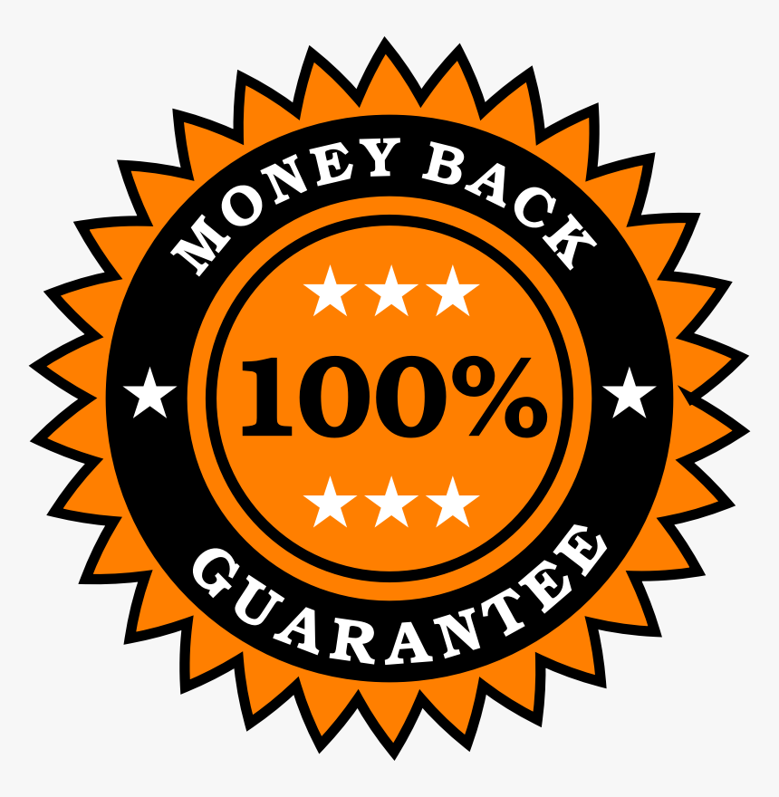 Money Back Guarantee Sticker - 30 Days Money Back, HD Png Download ...