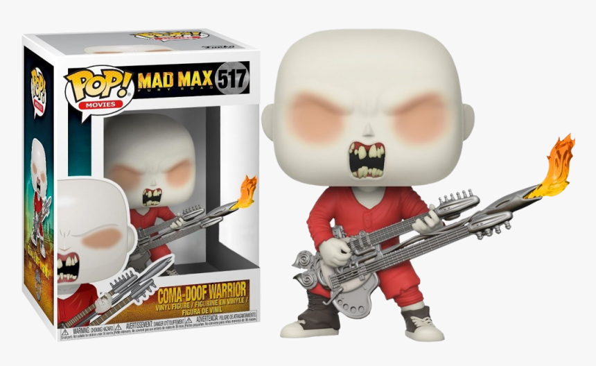 Pop Mad Max Fury Road Coma Doof Warrior, HD Png Download , Transparent ...