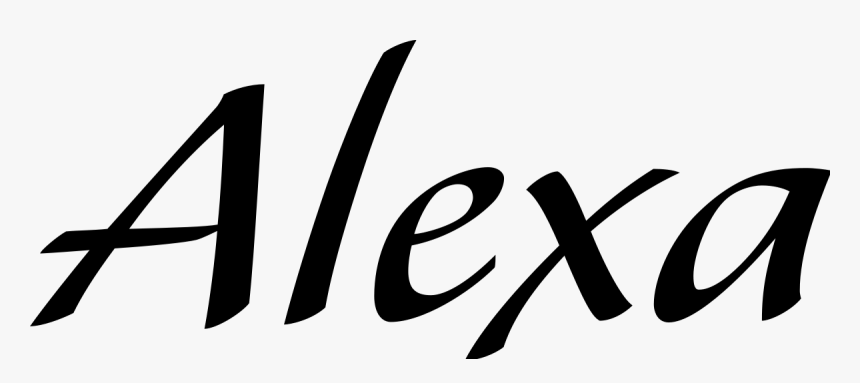 Alexa Font - Alexa Schrift, HD Png Download , Transparent Png Image ...