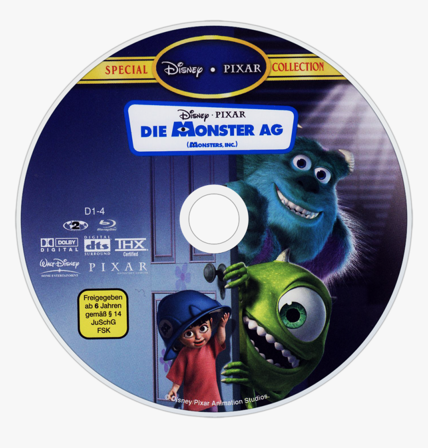 Image Id - - Monsters Inc 2001 Dvd, HD Png Download , Transparent Png ...